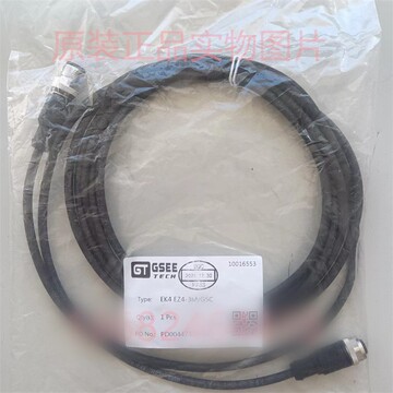 EK4 EZ4-3M/GSC ELK4 EZ4-3M/GSC现货原装吉诺GSEE电缆公母4芯M12-阿里巴巴