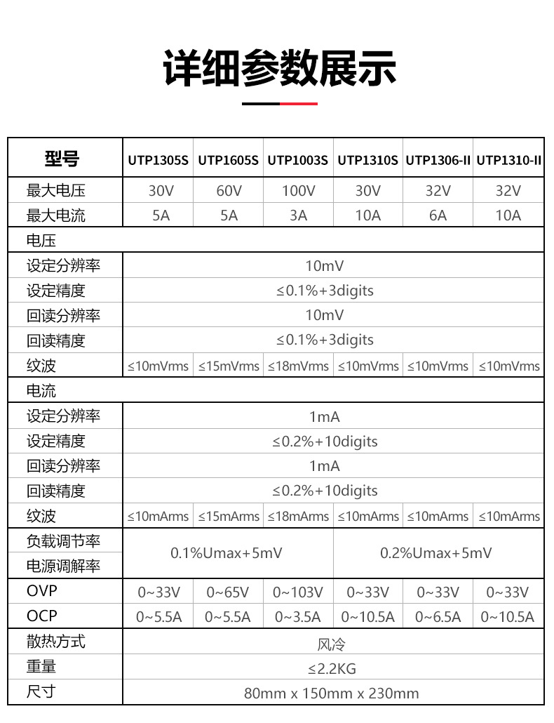 稳压电源优利德UTP1306S 1310手机维修UDP6720可调直流稳压电源-阿里巴巴