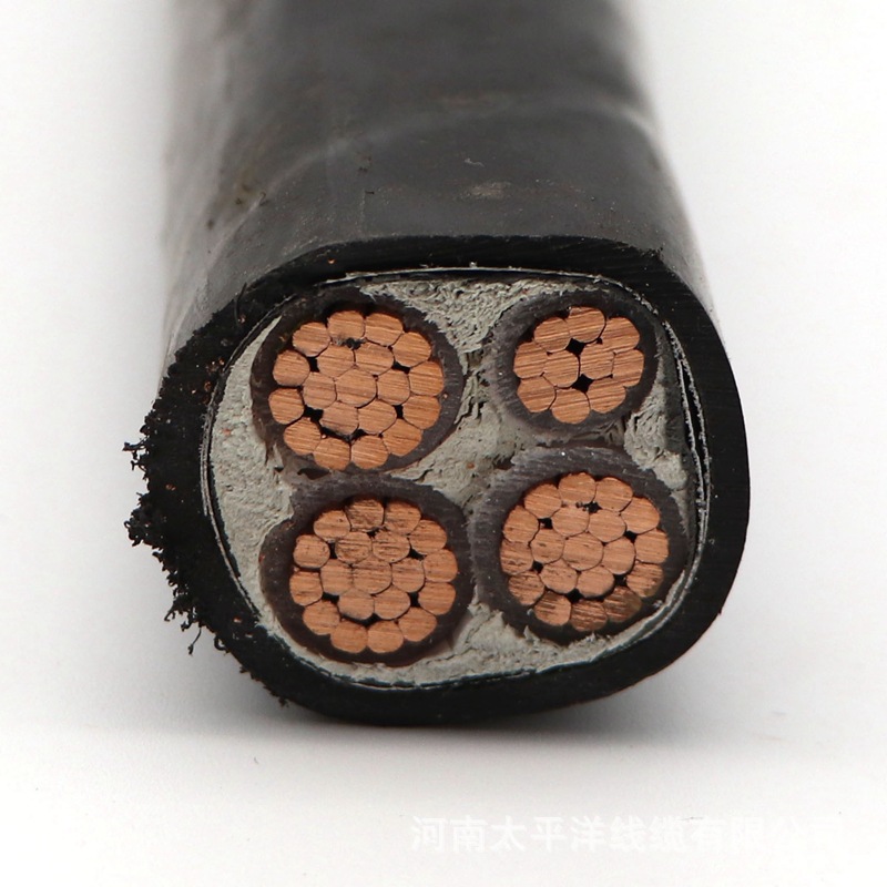 铜芯电缆线yjv3+1/4芯120/95/70/240/150/185平方四芯YJV电力电缆-阿里巴巴