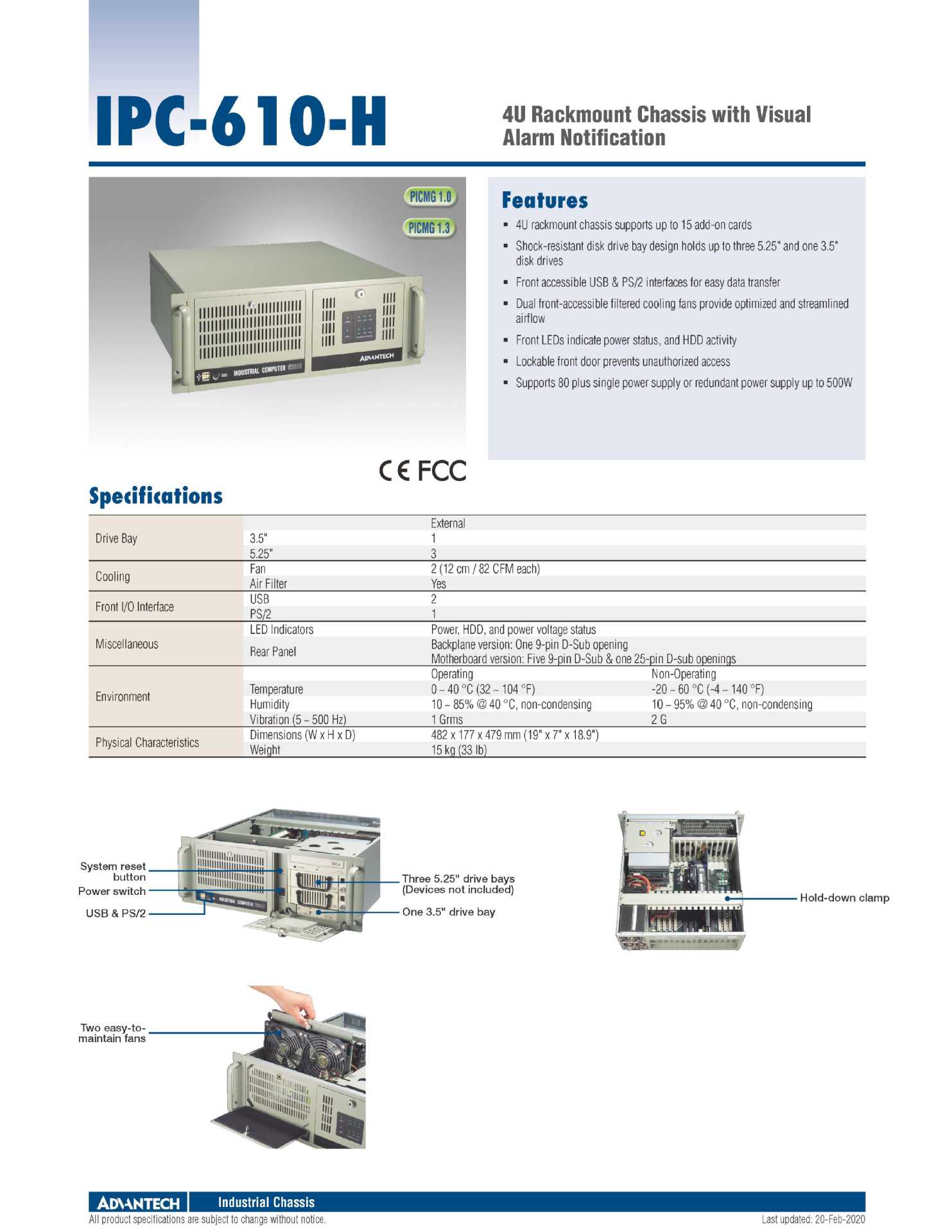 研华工控机IPC-610H工控电脑4U机架式多扩展服务器工作站正版系统-阿里巴巴