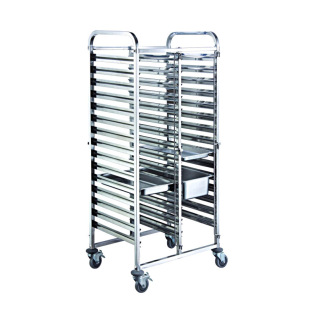 5寸轮不锈钢双列份数静音饼盘车单列饼份车方盆车份架烤车餐车-阿里巴巴