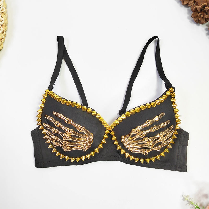 Singer Nightclub bar hot dance Jazz dance short bra tops for Women ...