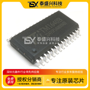 TM天微TM1640B SOP-28集成电路IC LED驱动控制专用电路TM1640全新-阿里巴巴