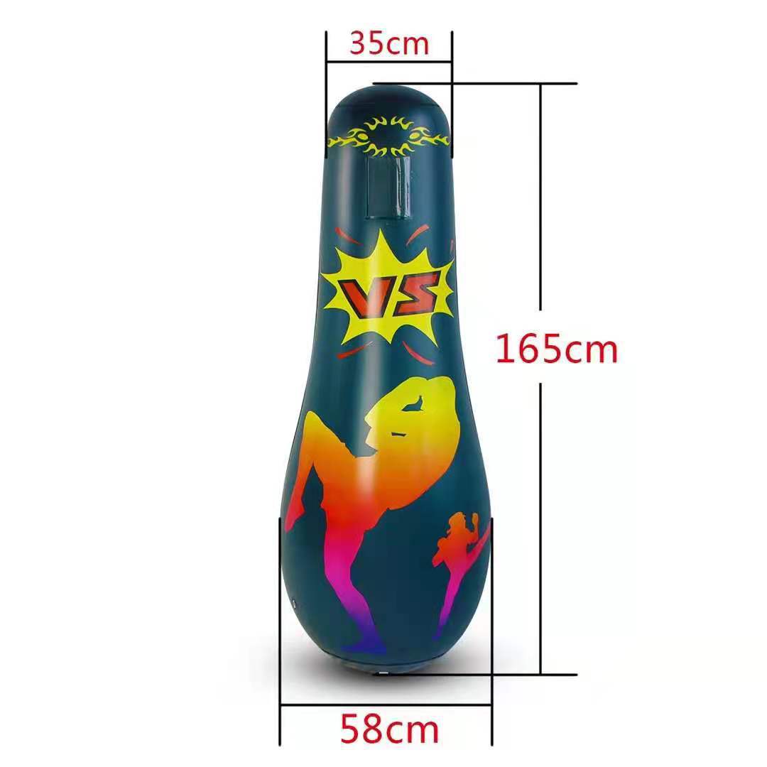 工厂拳击柱充气PVC拳击柱出气柱子发泄柱充气柱休闲娱乐柱-阿里巴巴