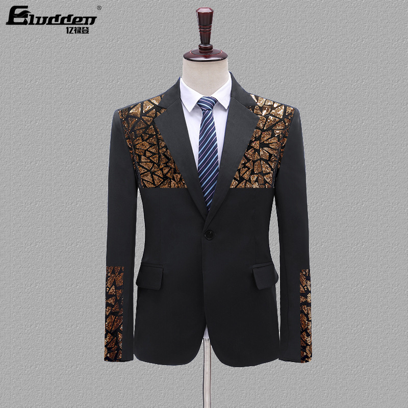 Men's jazz dance dj ds jazz dance dress suit host singers musical ...