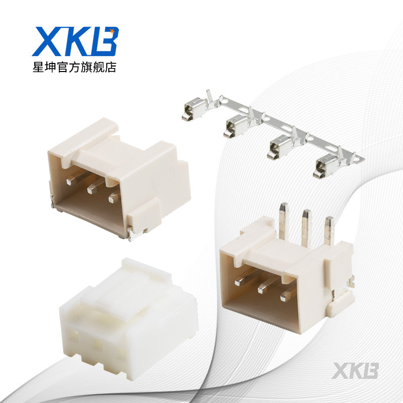 连接器兼星坤JST SM02B-SRSS-TB BM09B-SRSS-TBT B6B-ZR-3.4xt60-阿里巴巴