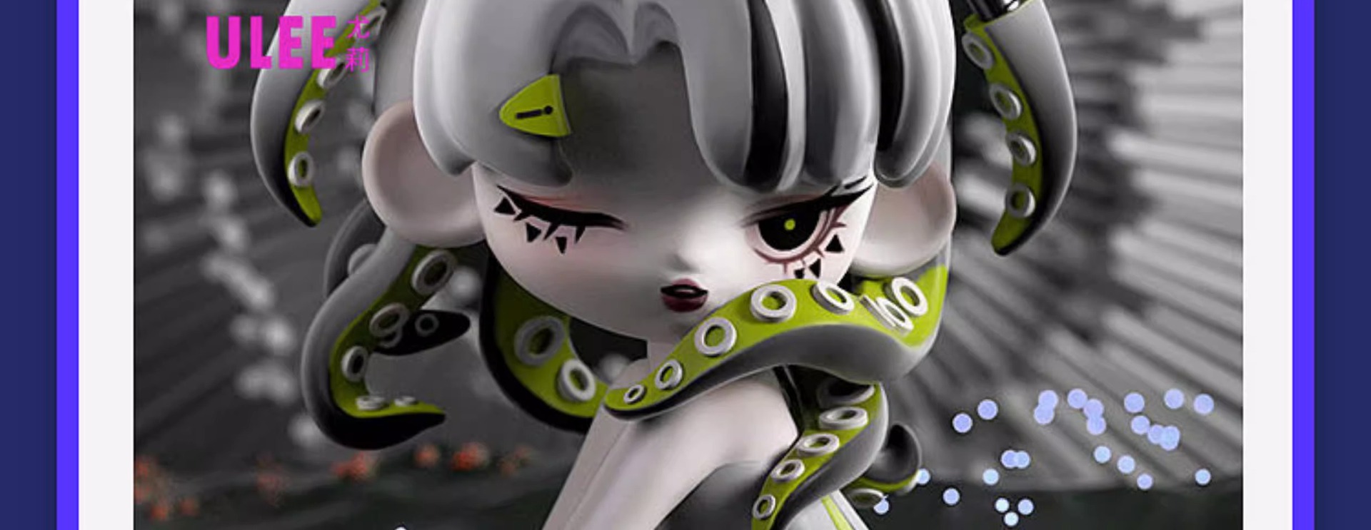 正品ULEE尤莉 深蓝之境尤莉深海系列盲盒潮流玩具礼物潮玩摆件-阿里巴巴