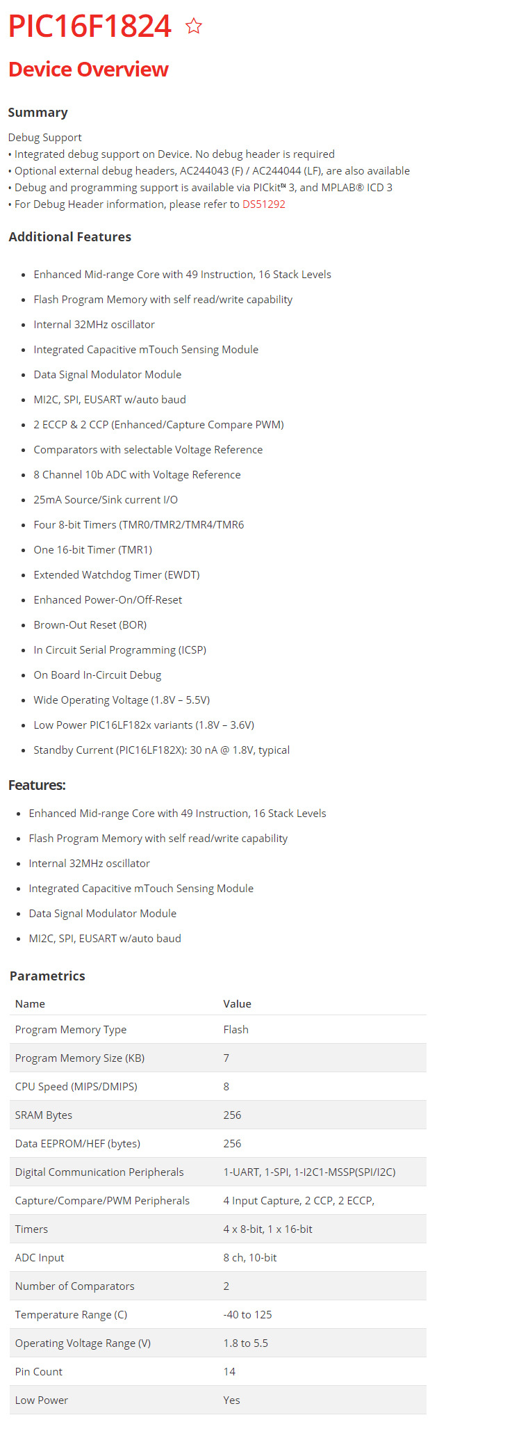 原装正品 贴片 PIC16F1824-I/ST 8位微控制器 芯片 TSSOP-14-阿里巴巴
