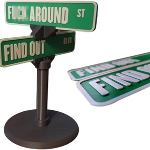 F**k Around Find Out街道标志桌面装饰,新奇搞怪礼物家居装饰-阿里巴巴