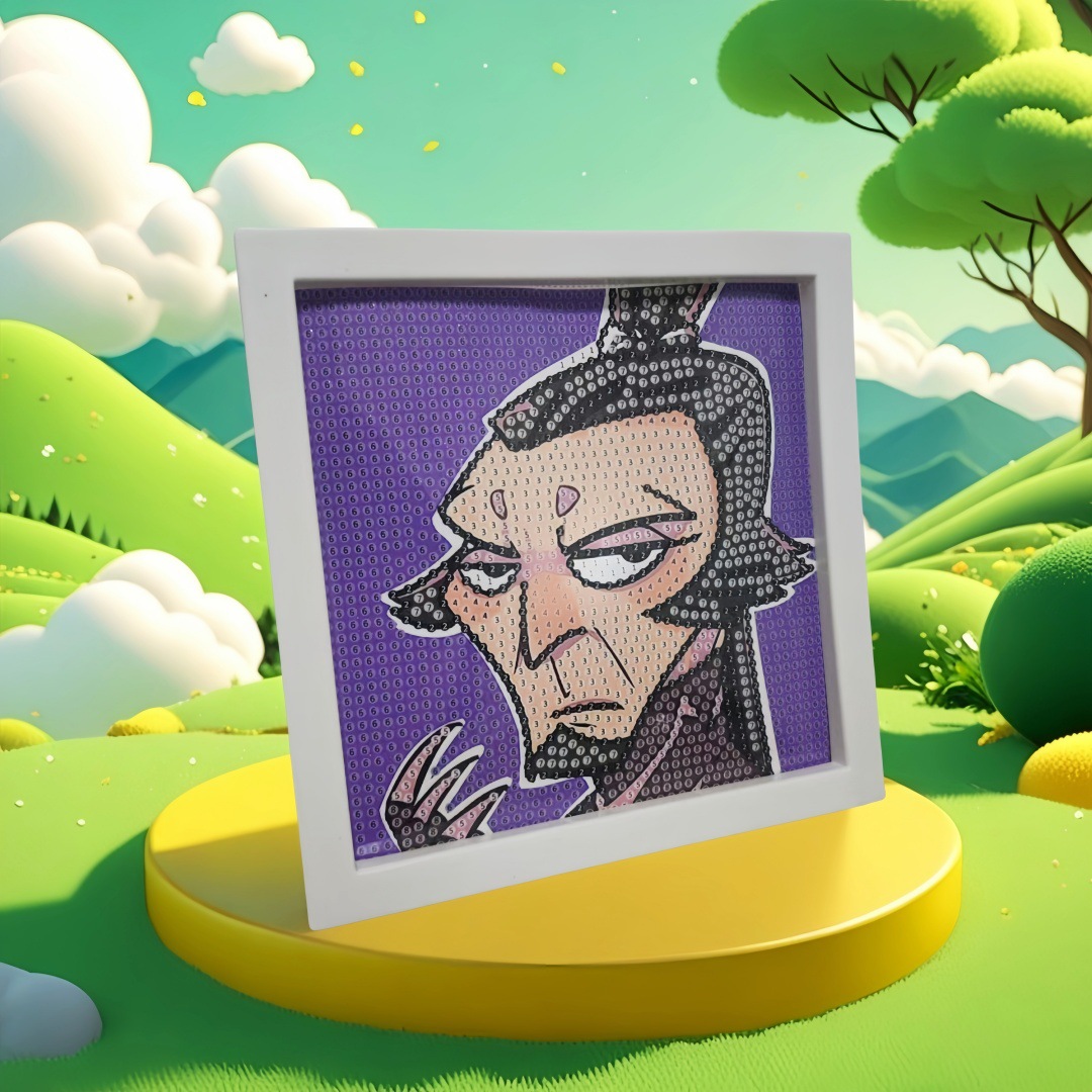 哪吒魔童申公豹儿童益智玩具卡通DIY手工制作钻石画-阿里巴巴