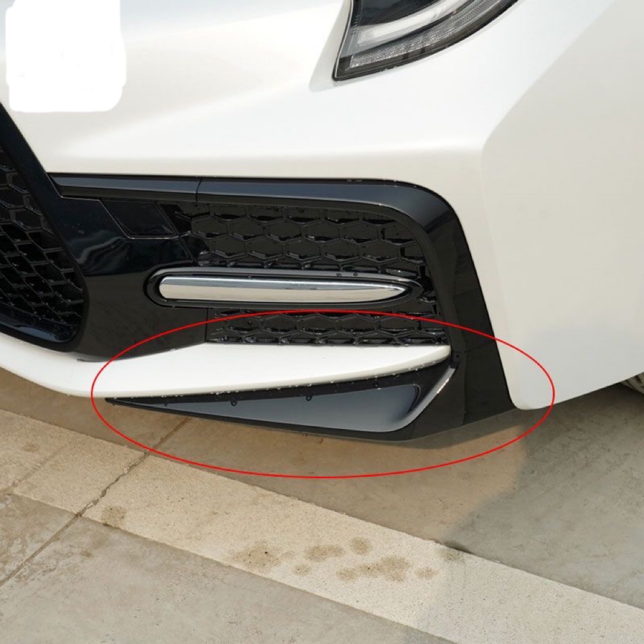 适用于2021-2022丰田雷凌运动版前杠包角52113-02030 52112-02130-阿里巴巴