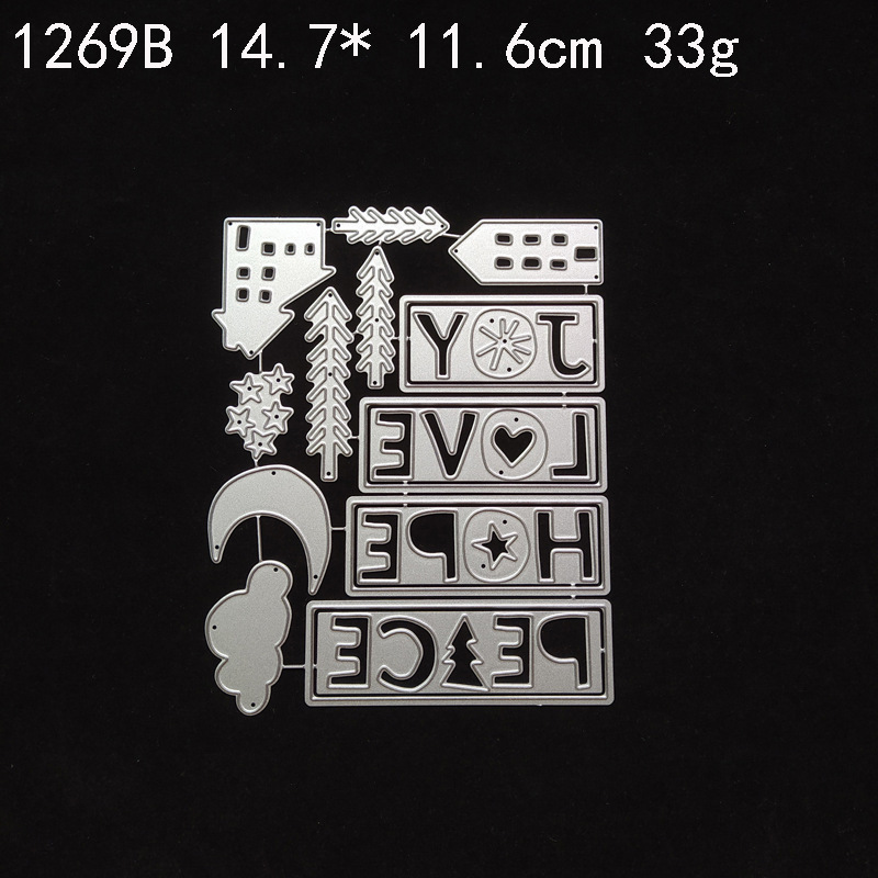 圣诞老人雪人切割刀模cutting dies scrapbooking压花刀模-阿里巴巴