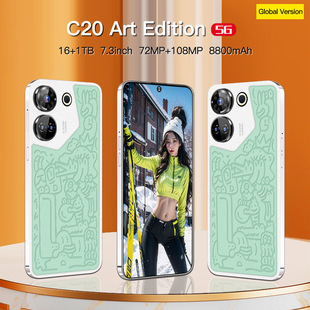 跨境现货4G新爆款C20 Art Edition智能手机安卓3+32G跨境手机代发-阿里巴巴