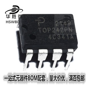 TOP242PN 开关电源管理芯片TOP242P DIP 直插-阿里巴巴
