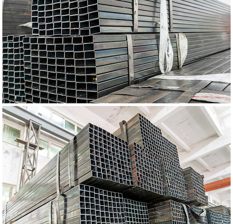 佛山乐从现货批发Q235b国标黑方通50*50方矩管50*100方钢-阿里巴巴