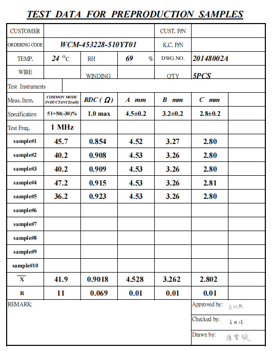 WCM-453228-510YT01共模电感 针对485/CAN专用 kingcore(钧宝）-阿里巴巴