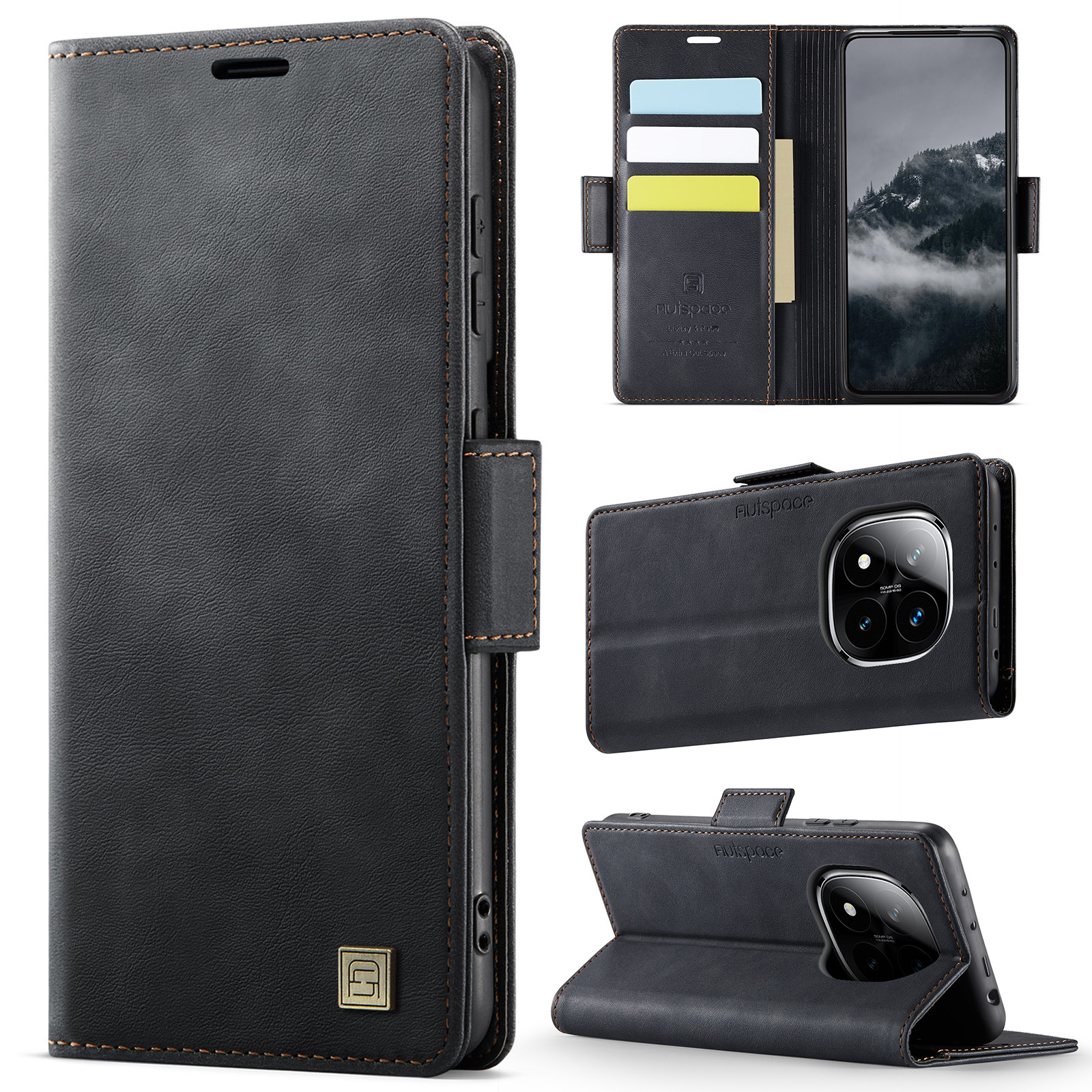 适用红米Note14Pro手机壳红米13/12C/11A翻盖皮套Note13可插卡14C-阿里巴巴