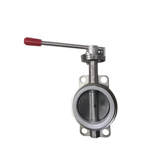 不锈钢四氟密封对夹蝶阀D71F-16P 浙江南一阀门厂-阿里巴巴