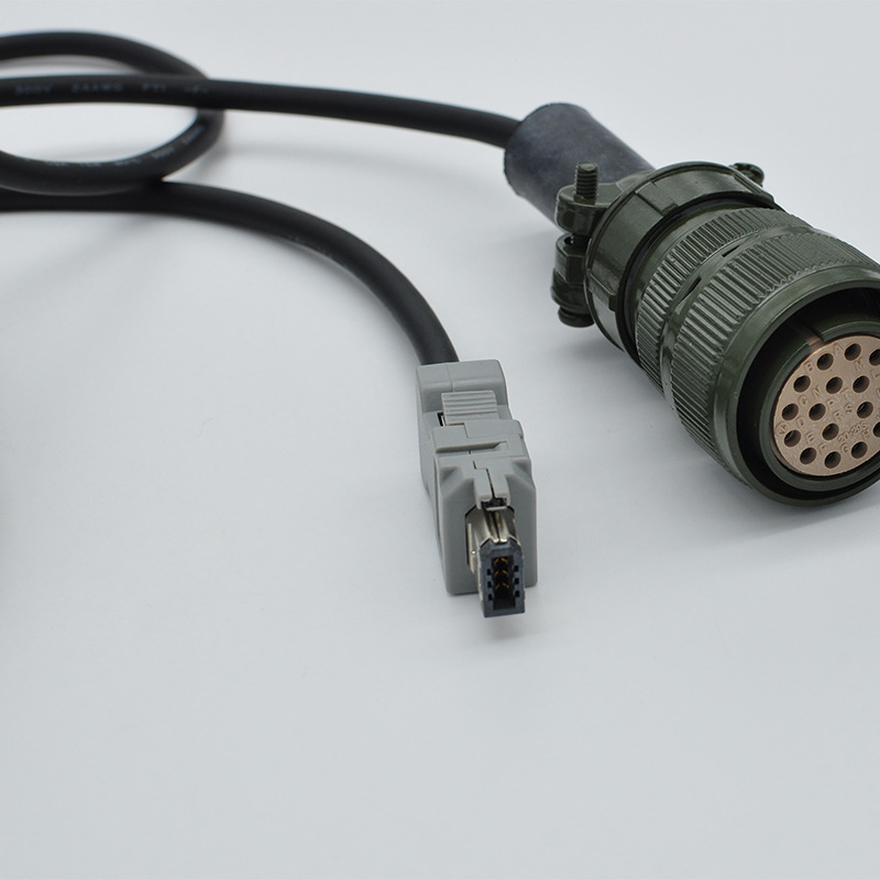 汇川伺服编码器线缆S6-L-P121-3.0 S6-L-P121-5.0 10 15 20 -T-阿里巴巴