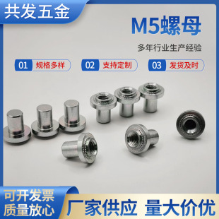 M5螺母各规格防水压铆螺母 BS-M5-1盲孔密封封闭型压铆螺母批发-阿里巴巴