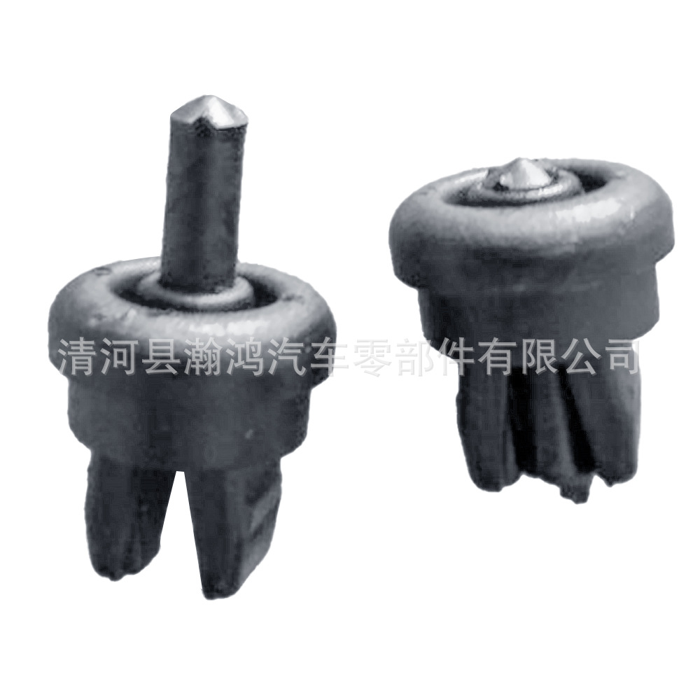 适用雪铁龙日产逍客雷诺后备箱挂绳货架行李架固定膨胀卡扣穿心钉-阿里巴巴