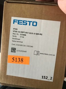 德国FESTO阀岛VTUG-14-VRPT-B1T-Q12L-U-G18S-8J，订货号573606-阿里巴巴