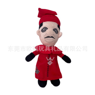 跨境爆款红衣教主cardinal copia plush毛绒游戏玩偶圣诞公仔-阿里巴巴