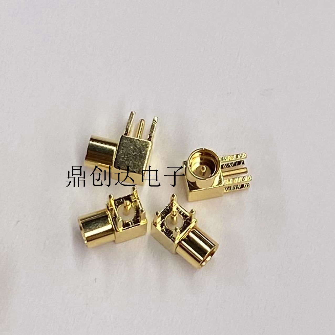 RF射频同轴连接器MMCX-KWE母头弯头直角母座子天线插座子焊PCB板-阿里巴巴