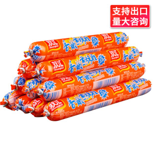 双汇煎烤旺火腿肠42g 夜市零食小吃即食大根淀粉鸡肉肠煎炸串批发-阿里巴巴