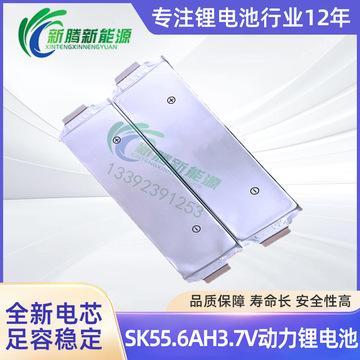 SK55.6AH/SK60 3.7V动力锂电池电动车四轮三元大单体软包电芯全新-阿里巴巴