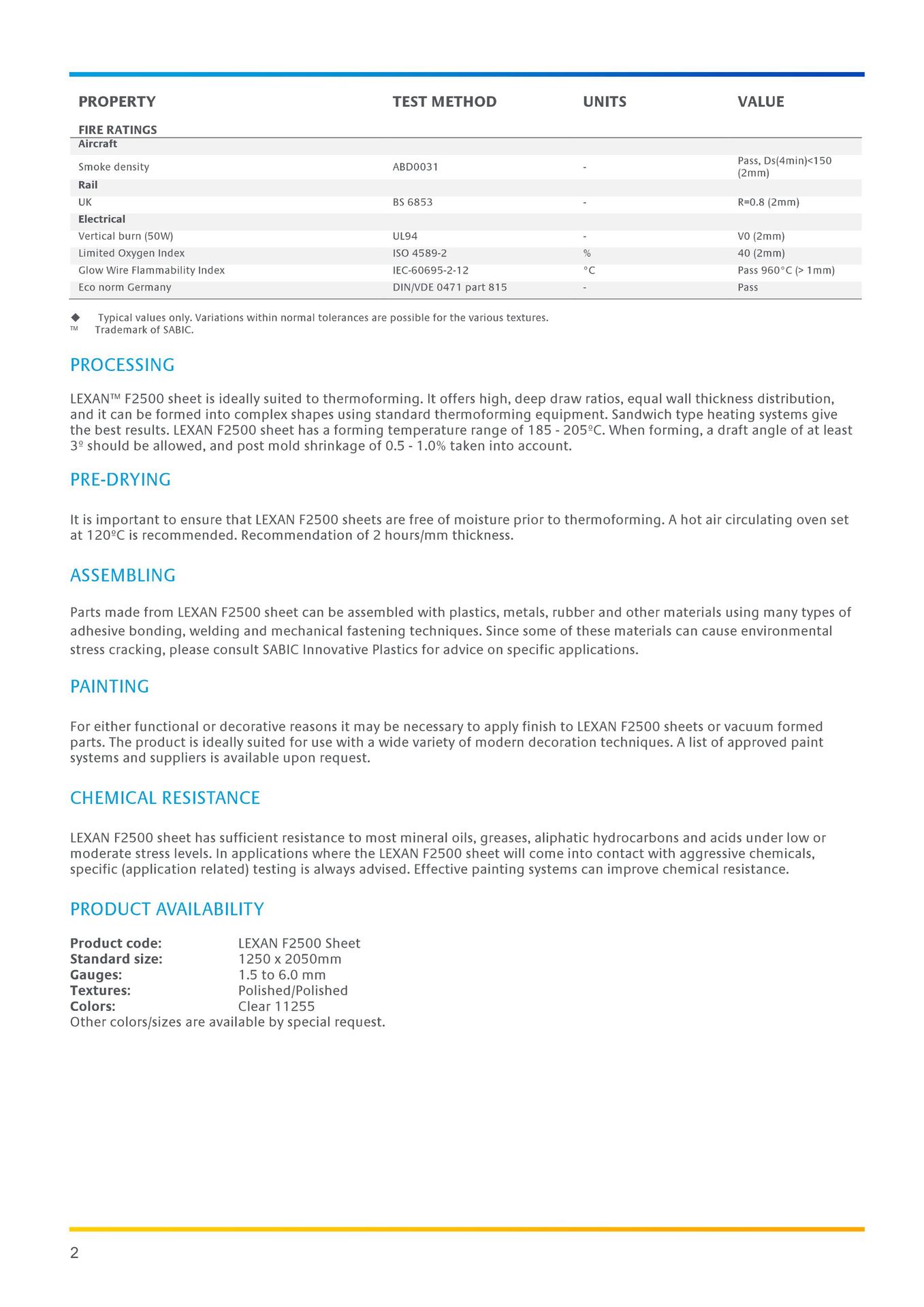 SABIC_LEXAN/F2000A/F2500/F2000阻燃UL94V0/5VA标准PC耐力板-阿里巴巴