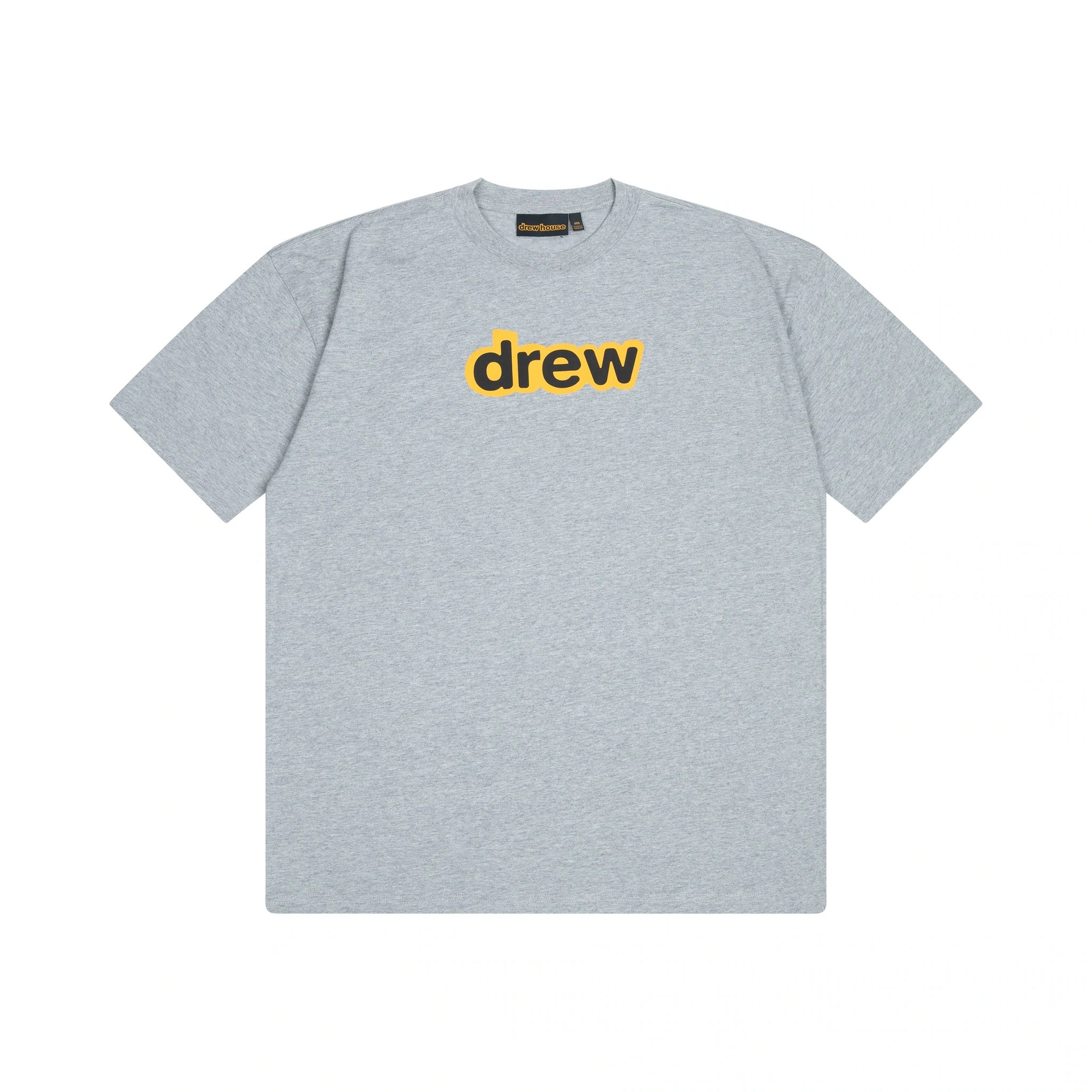 高版本 Drew box logo tee 经典英文字母印花男女宽松短袖t恤潮牌-阿里巴巴