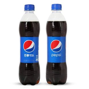 可乐百事可乐经典原味碳酸饮料学生怀旧汽水饮品500ml*5/12瓶-阿里巴巴
