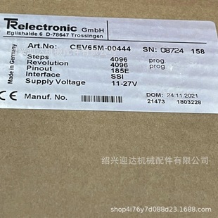CEV65M-00444全新进口德国帝尔TR编码器议价-阿里巴巴