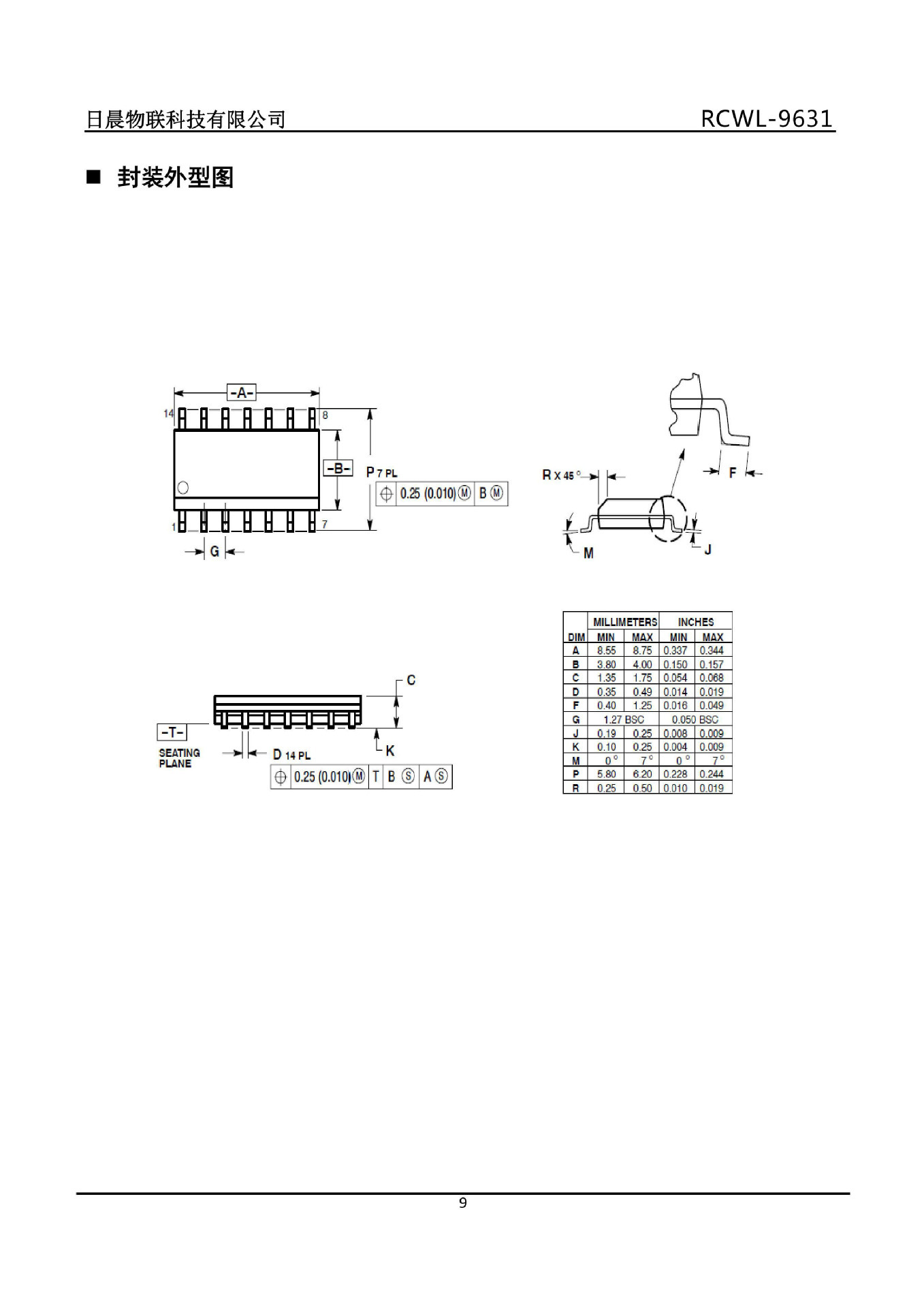 RCWL-9623开放式单探头超声波测距芯片-阿里巴巴