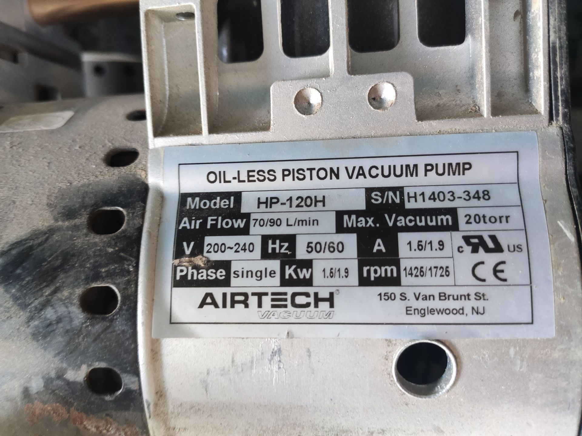 【AIRTECH】美国AIRTECH HP-120H无油静音真空泵 议价-阿里巴巴