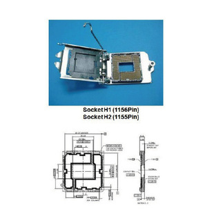 LGA 1151 1150 1155 1156 1200CPU Socket芯座AZIF0049 1151-阿里巴巴