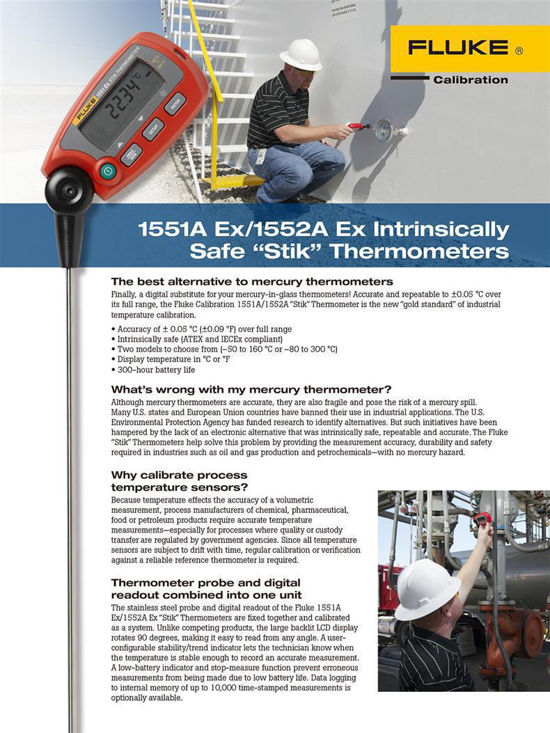 福禄克FLUKE 1552A-12/1551A-9/1552A EX-12/20-DL棒式标准温度计-阿里巴巴