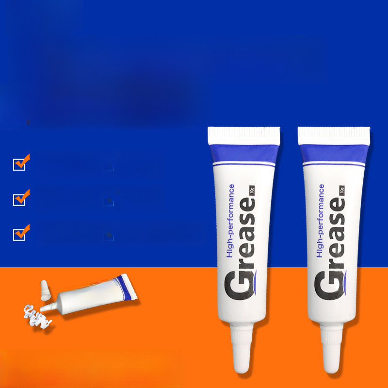 10G pointed tube lubricating grease plastic gear toothpaste flexible ...