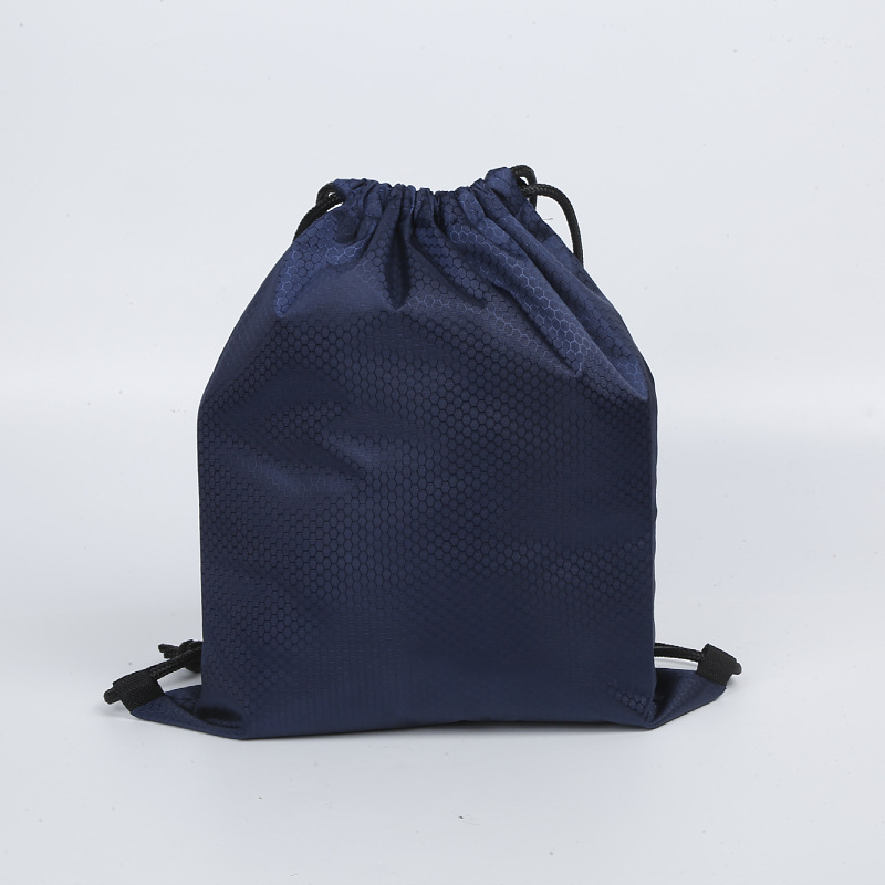 210D涤纶束口袋可印logo彩色圆底抽绳袋双肩防水户外运动尼龙背袋-阿里巴巴