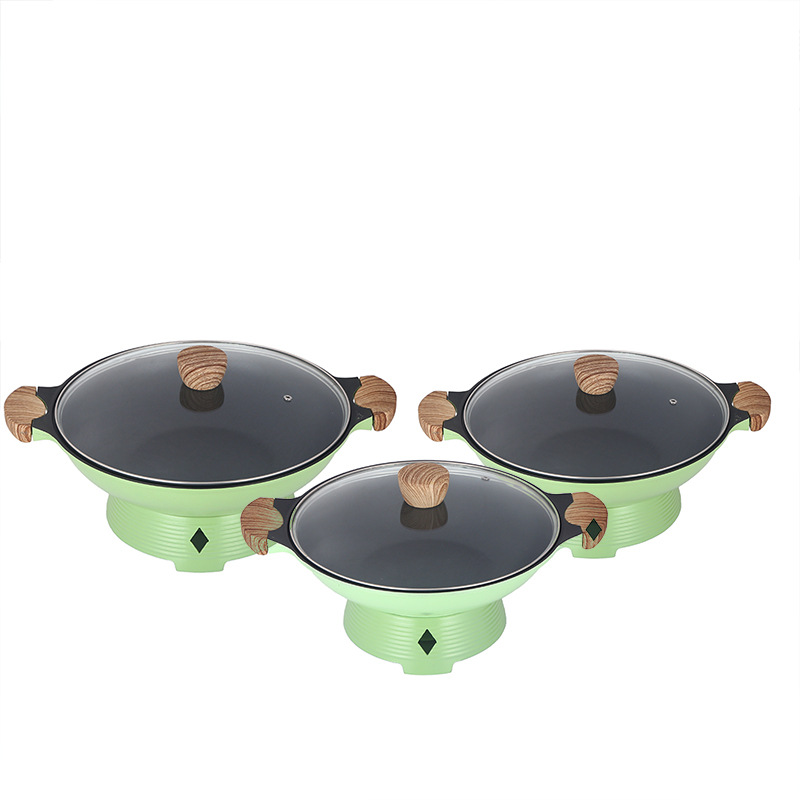 家用铝合金汤锅汤煲 酒店用品深底汤煲 餐饮饭店干锅餐具刻字LOGO-阿里巴巴