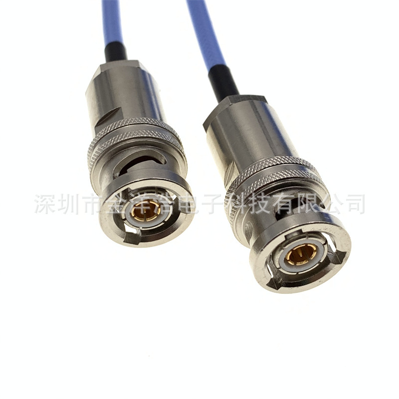 1553B总线连接线 BNC三同轴公对公 PL75-47连接器 TRX316连接线-阿里巴巴