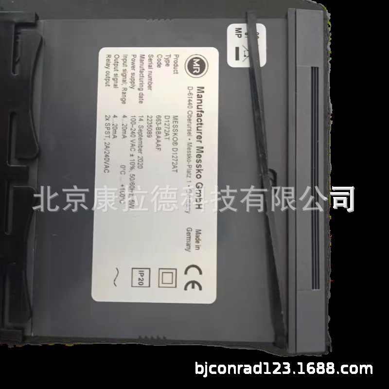 MESSKO显示器D1272AT系列663-BBBAAF 输出为4-20mA， -20-140℃-阿里巴巴