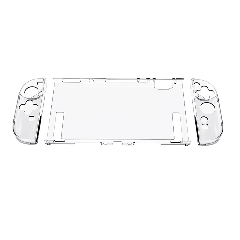 新品任天堂switch2保护壳透明硬壳分体左右手柄套ns2游戏机水晶壳-阿里巴巴