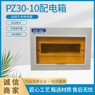 PZ30-10明暗装回路箱明装配电箱 家用照明暗装强电箱开关箱-阿里巴巴