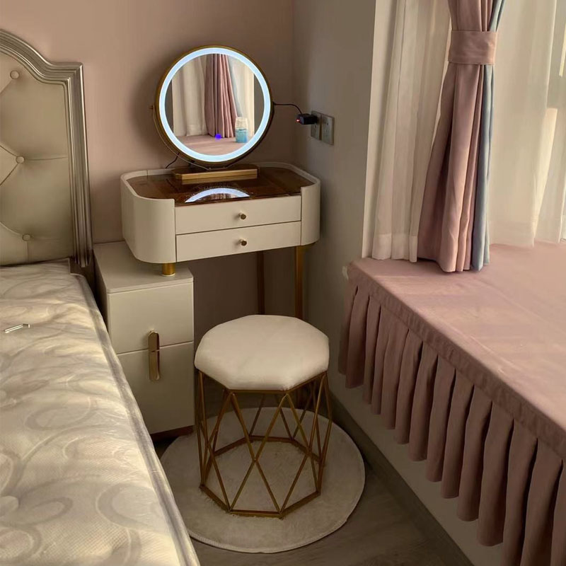 Wholesale small apartment dressing table small 50 60cm bedside table ...