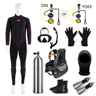 Scuba Diving training set HOTDIVE全套潜水入门装备（新手特惠-阿里巴巴