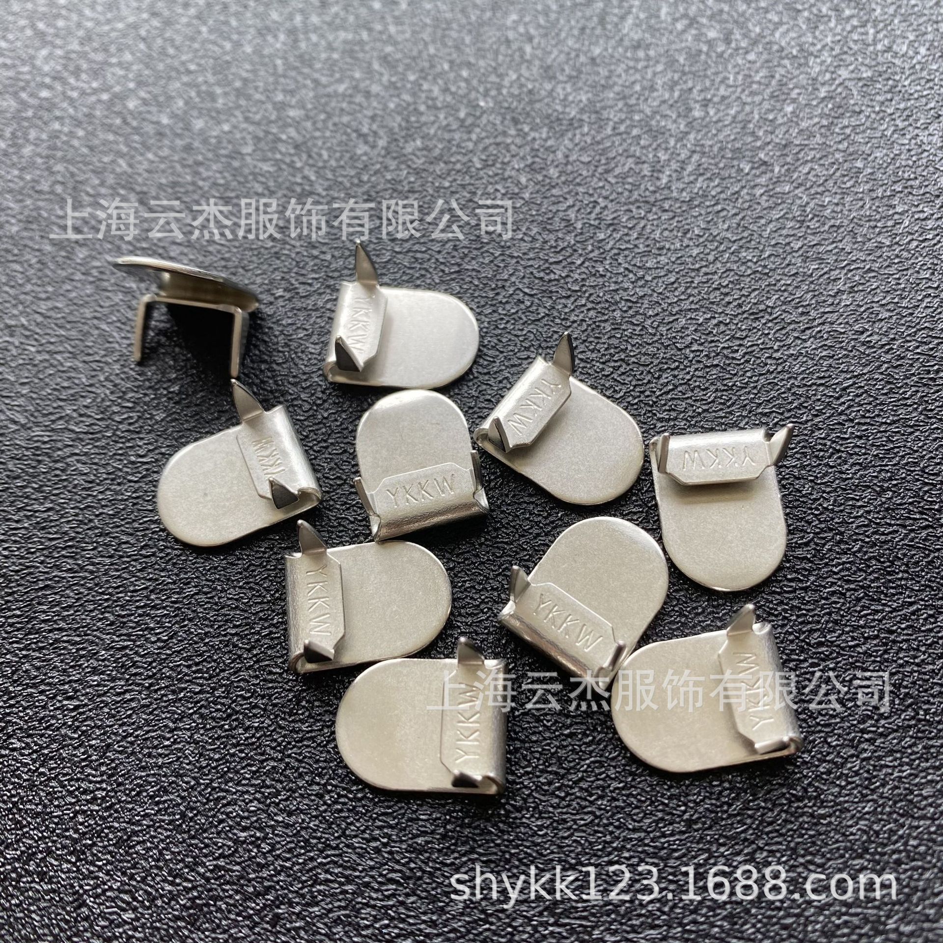 YKK裤钩HU10正品西裤扣子银色枪色无锡直发现货批发-阿里巴巴