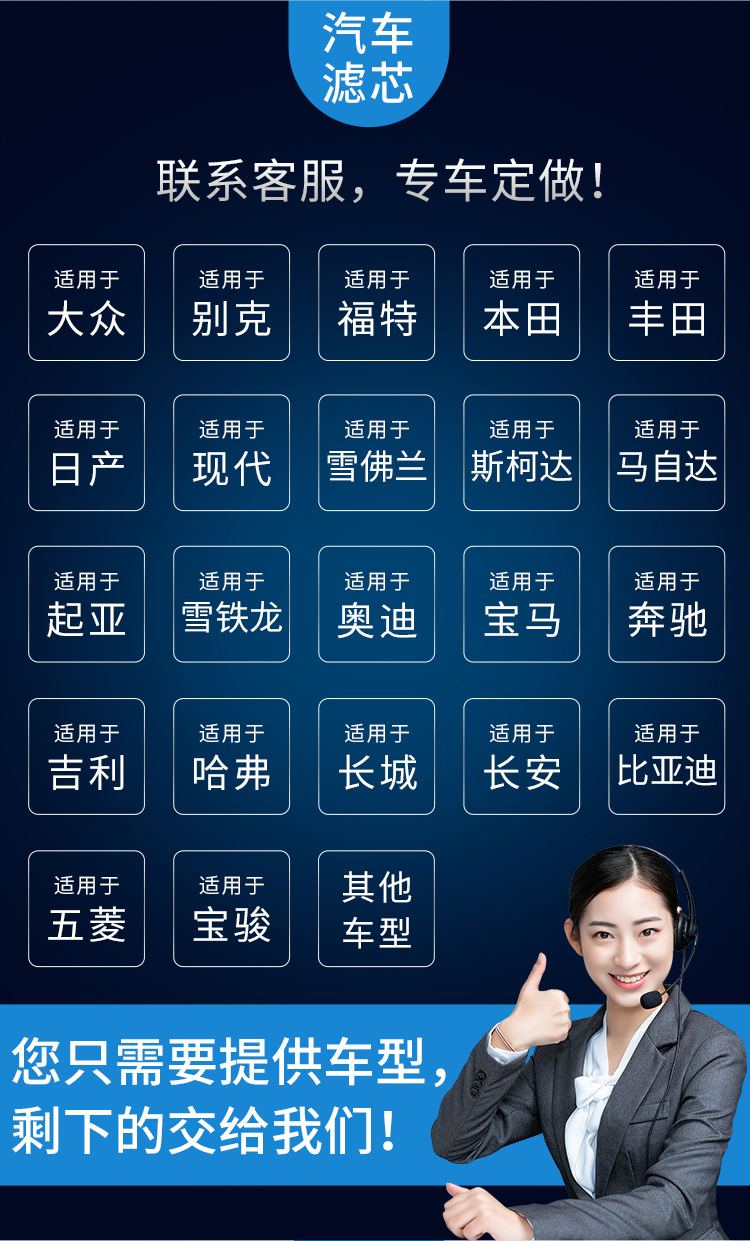 适用于现代车型汽车空调滤芯 空调滤清器97133-3M000创奔原厂直发-阿里巴巴
