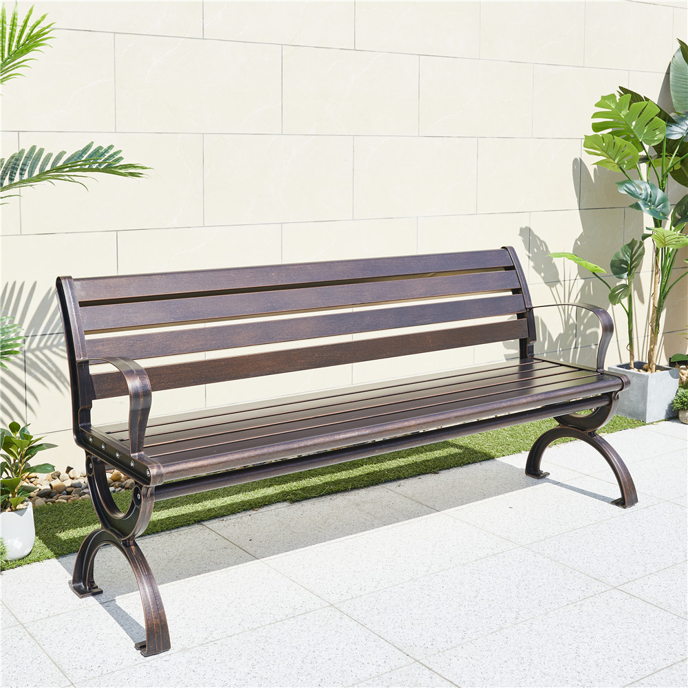 Outdoor Park Chair Outdoor Outdoor Long Chair Casual Wrought Iron ...
